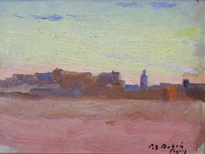 Paul Elie Dubois | Vue de la Villa Abd-el-Tif à Alger | MutualArt