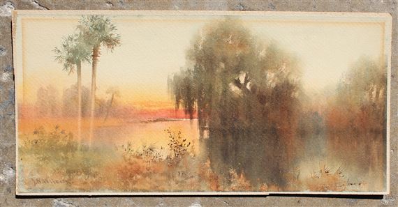 James Ralph Wilcox | Tomoka Sunset | MutualArt