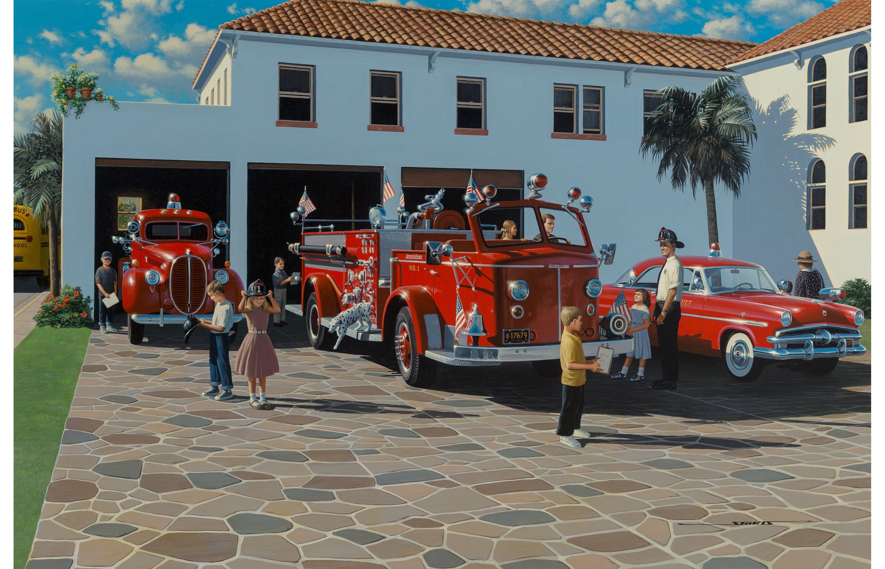 Stan Stokes | Fire House (1999) | MutualArt