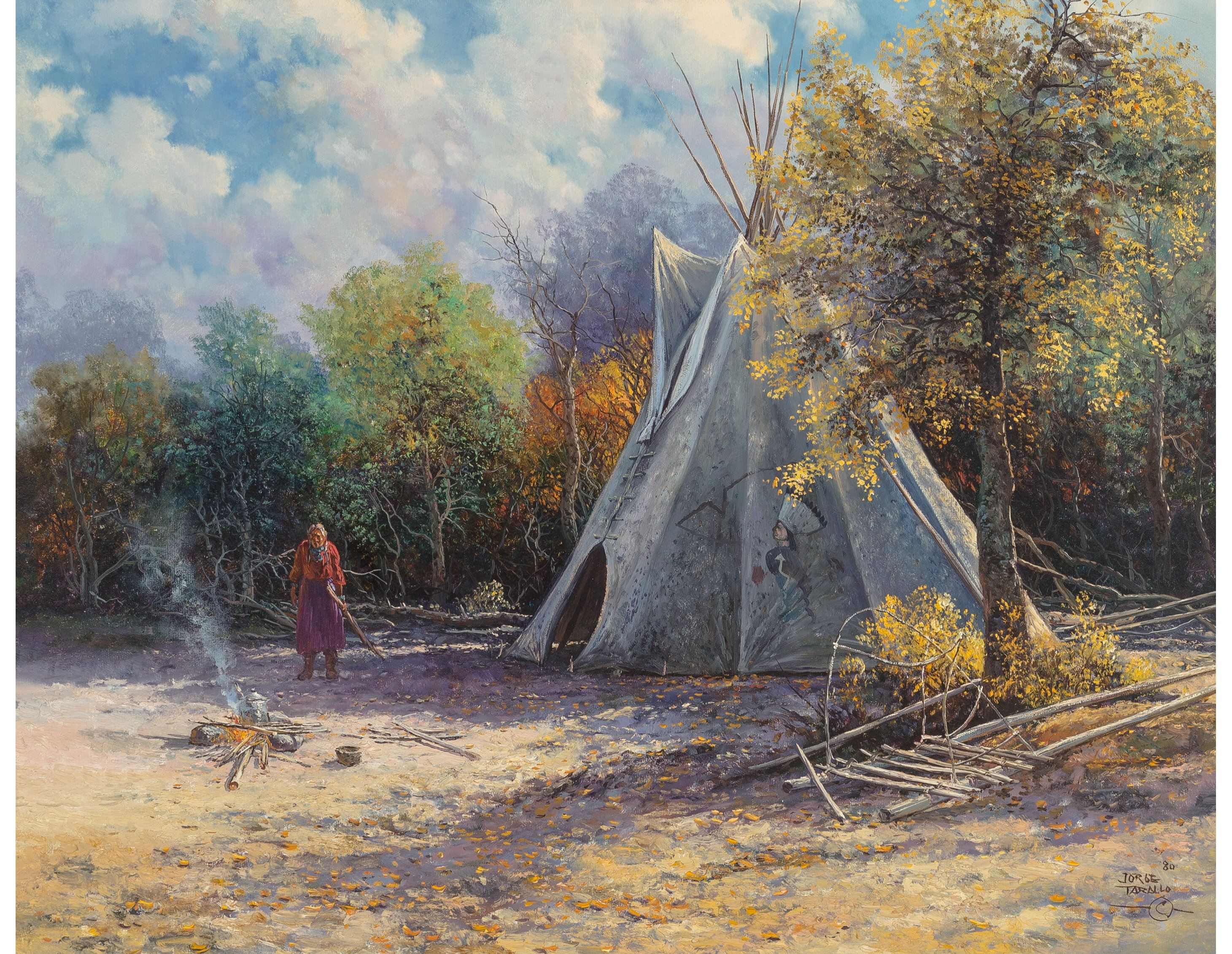 Jorge Tarallo | Wigwam (1980) | MutualArt