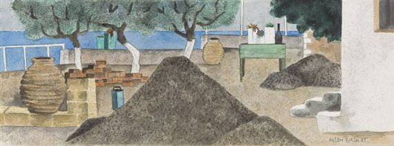 Herbert Breiter | Mediterranean Garden (1985) | MutualArt