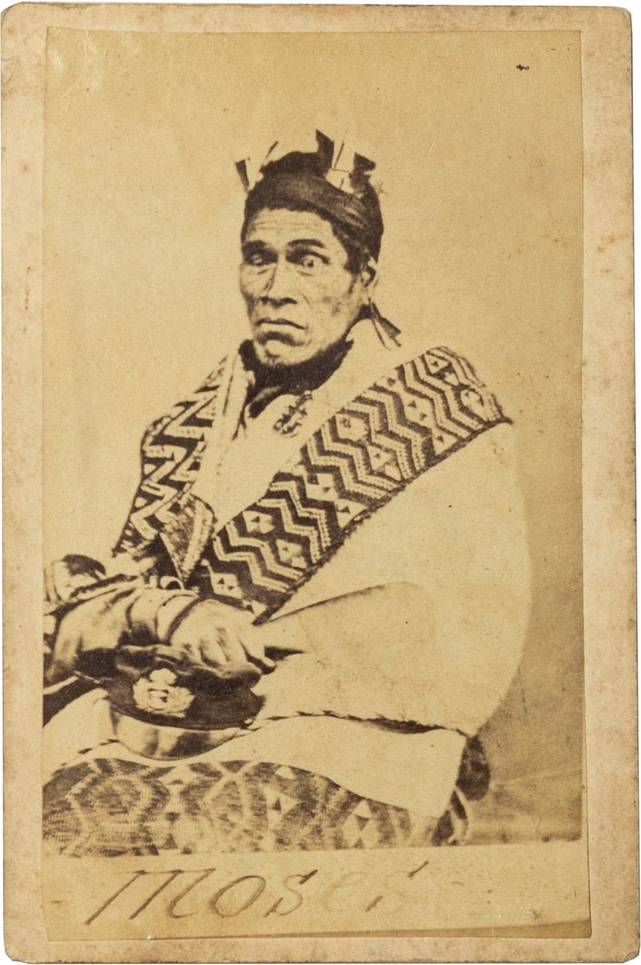Joseph Weaver Allen | Portrait of Mohi Te Ahi a Ngu, Chief of Ngāti ...