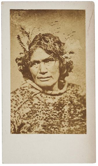 Elizabeth Pulman | Portrait of an unknown Māori woman (1871 - 1882 ...