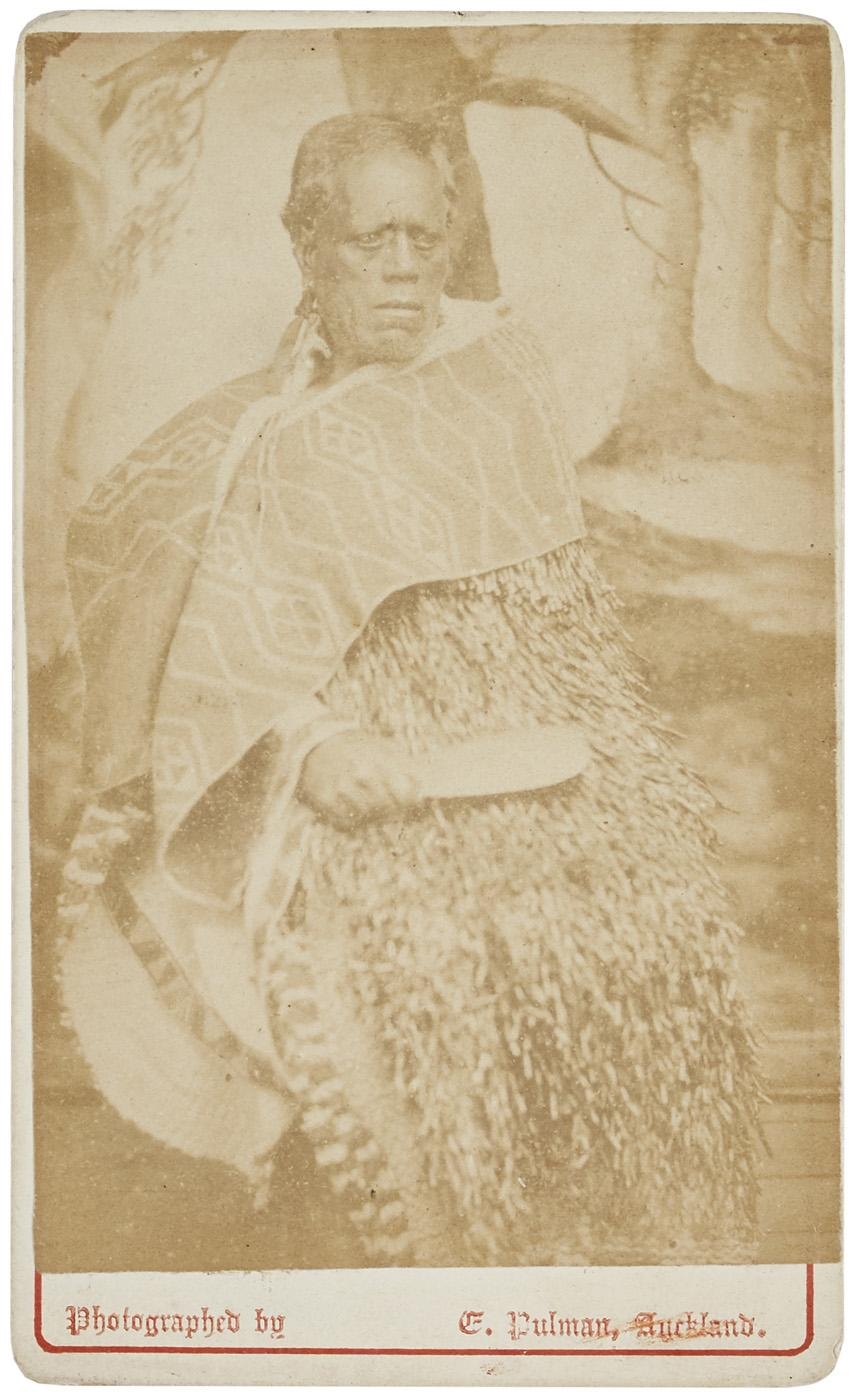 Elizabeth Pulman | Portrait of the Maori Chief Mahi Poki Orakei (Circa ...