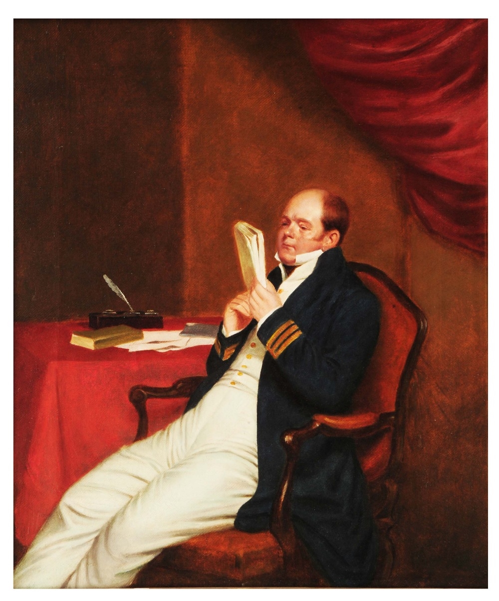 British School, 19th Century | Portrait of Officer Archibald Murray ...
