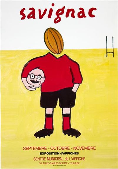 Raymond Savignac | SAVIGNAC EXPOSITION D'AFFICHES TOULOUSE | MutualArt