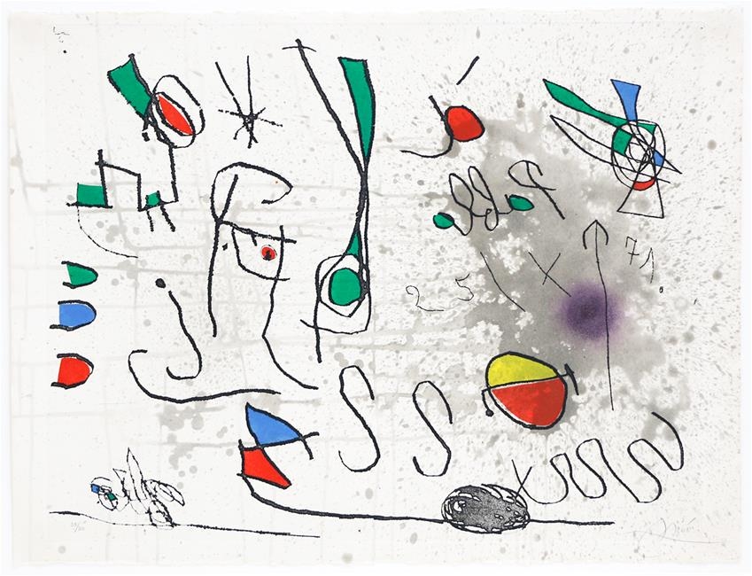 Joan Miró | HOMAGE TO PICASSO | MutualArt