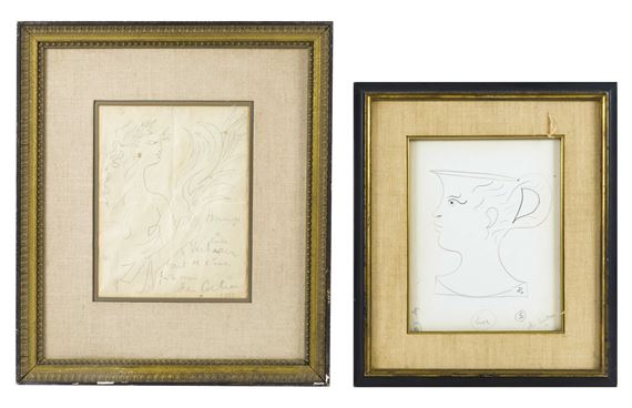 Jean Cocteau | Two Figures | MutualArt