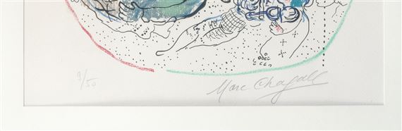 Marc Chagall | Le Jeu des Arlequins | MutualArt