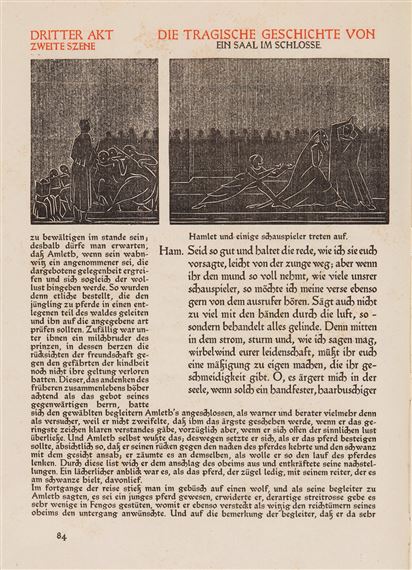 Edward Henry Gordon Craig | Hamlet. Die tragische Geschichte von Hamlet ...