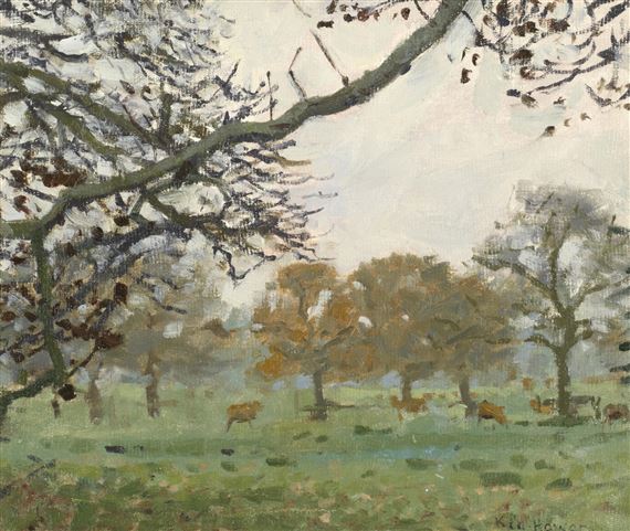 Ken Howard | Richmond Park | MutualArt