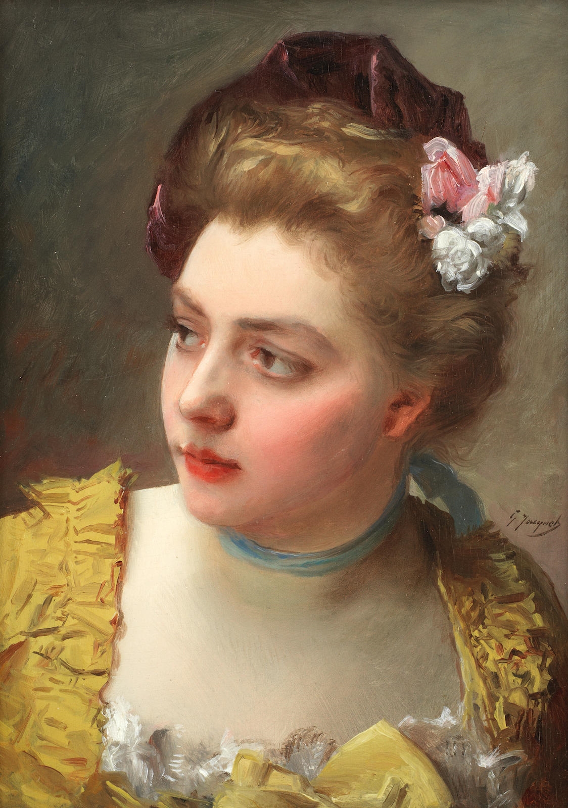 Gustave Jean Jacquet | Distraction | MutualArt