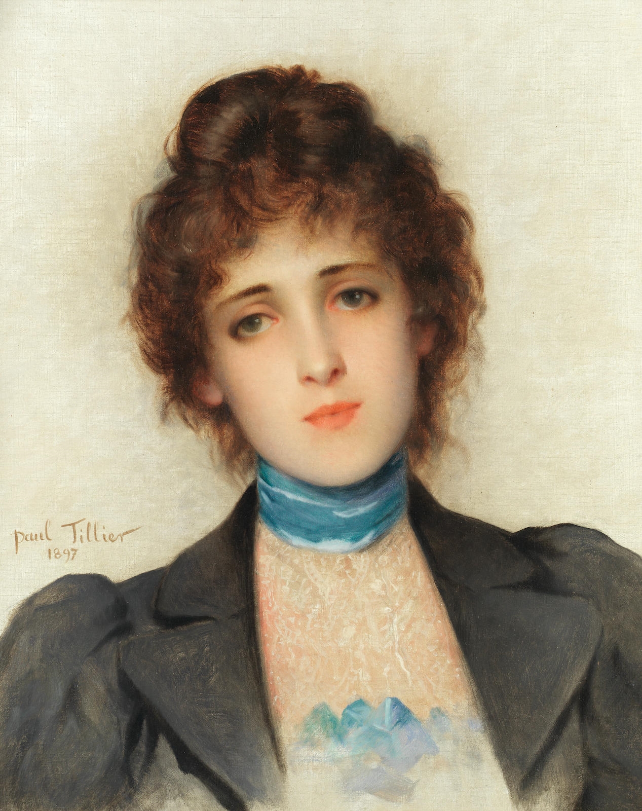 Paul-Prosper Tillier | A Young Beauty | MutualArt