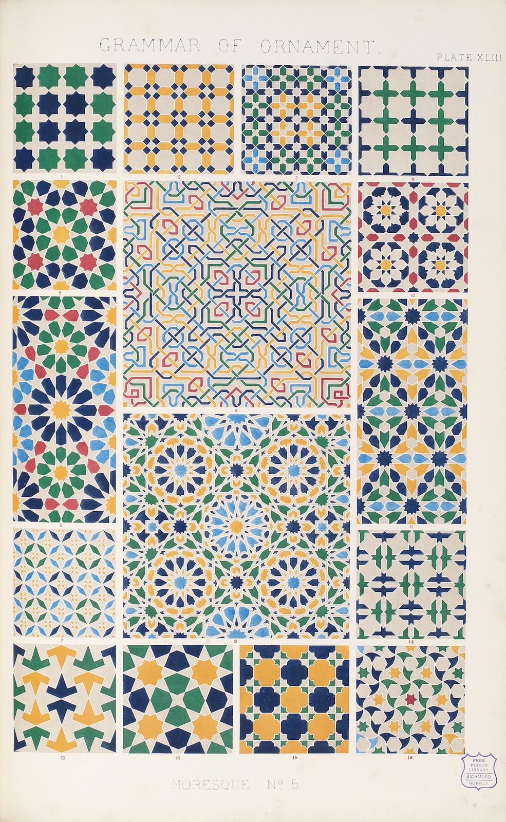 Owen Jones | The Grammar of Ornament (1856) | MutualArt