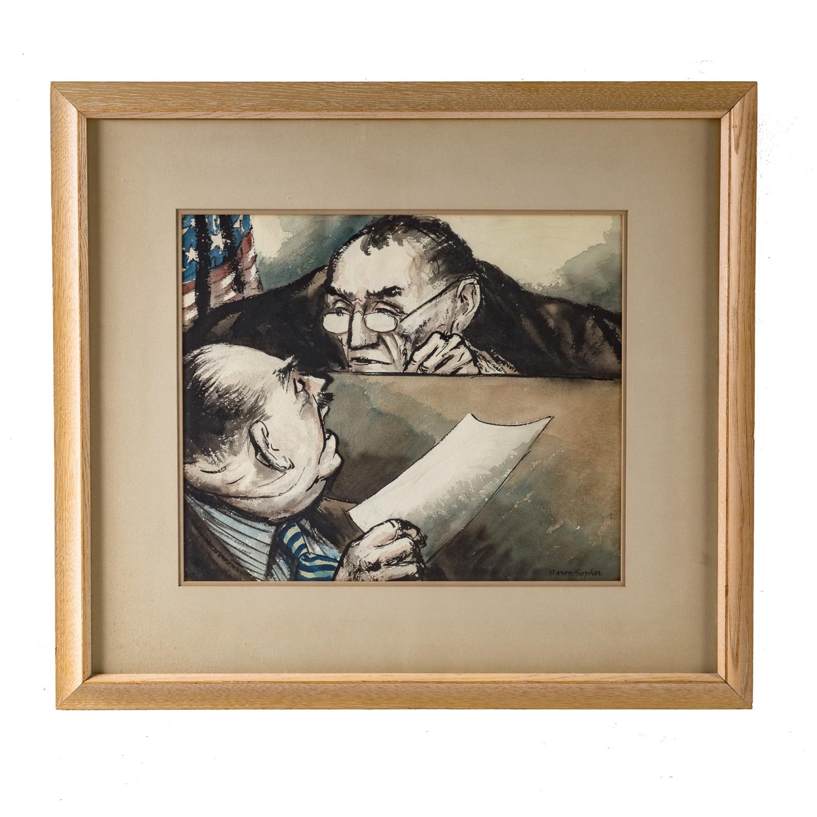 Aaron Sopher | Addressing the Objection | MutualArt