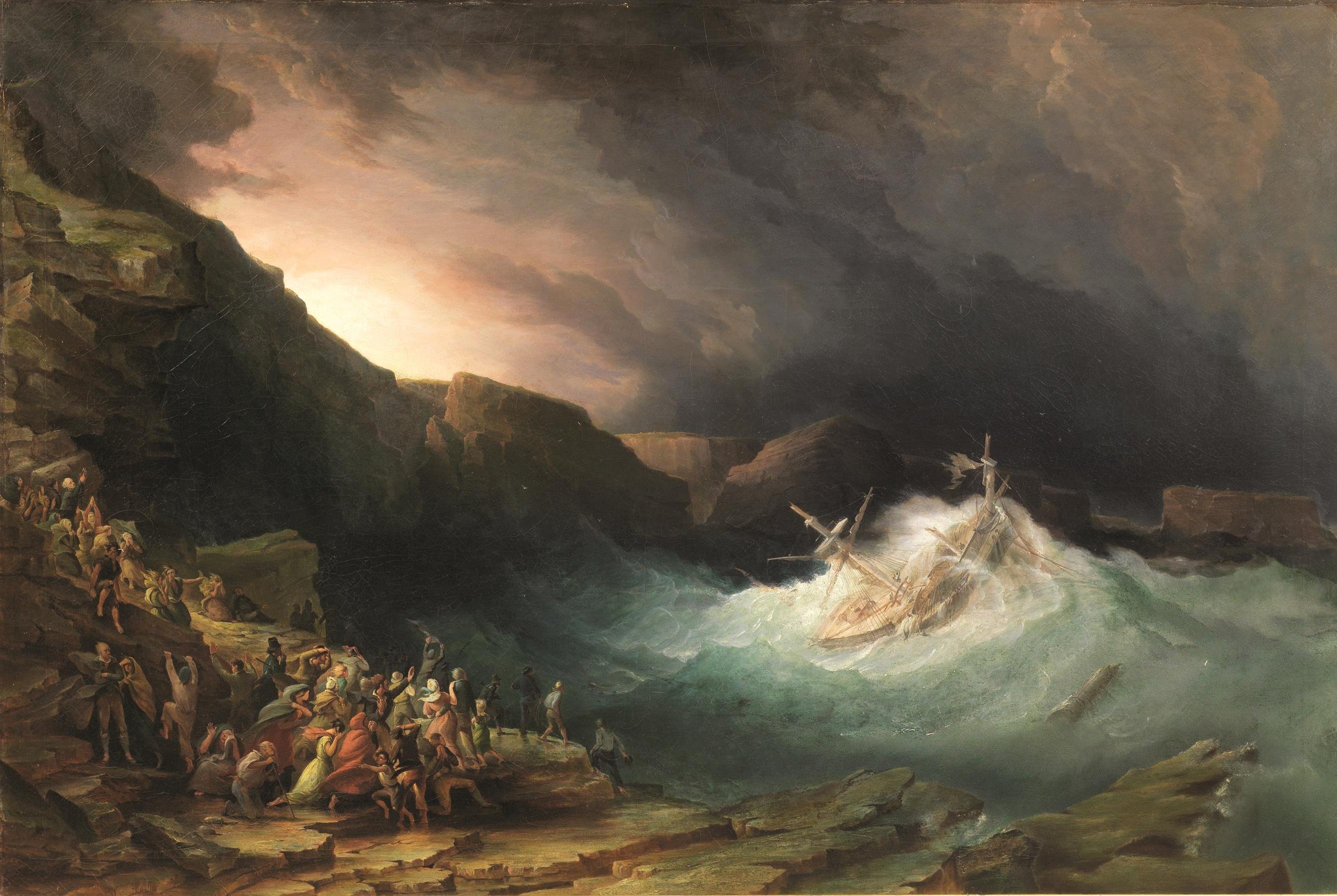 Richard Brydges Beechey | NAUFRAGIO | MutualArt
