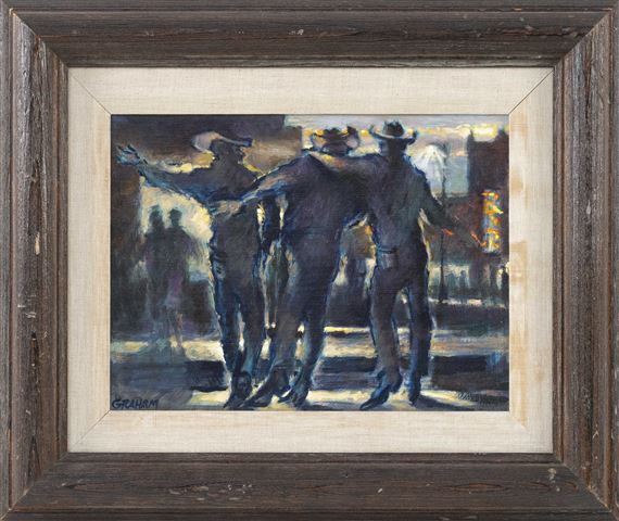 Robert MacDonald Graham | Saturday Night On the Town | MutualArt