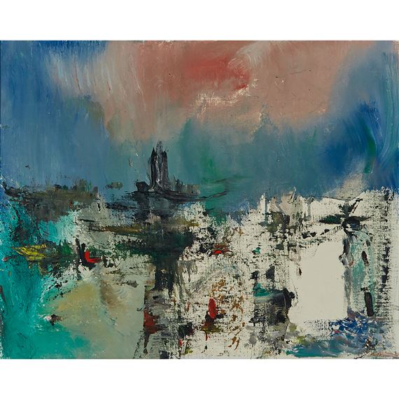 Roger C. Holt | Surreal River Landscape | MutualArt