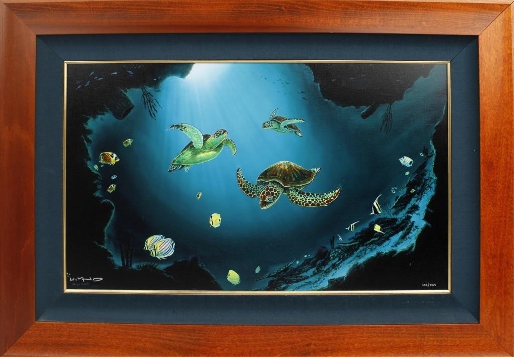 Robert Wyland | Sea Turtle Realm | MutualArt