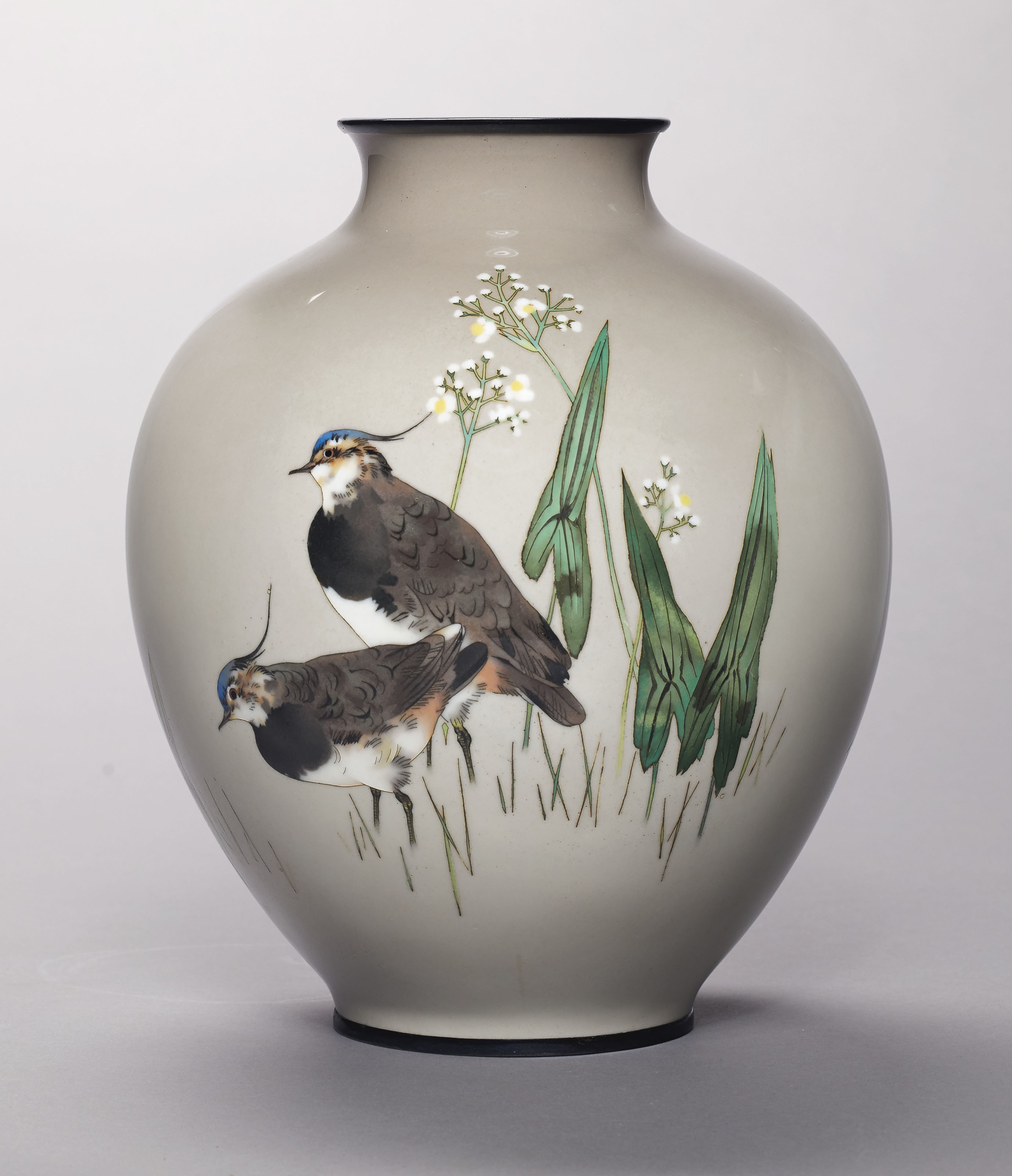 Namikawa Sosuke | A cloisonné enamel vase | MutualArt