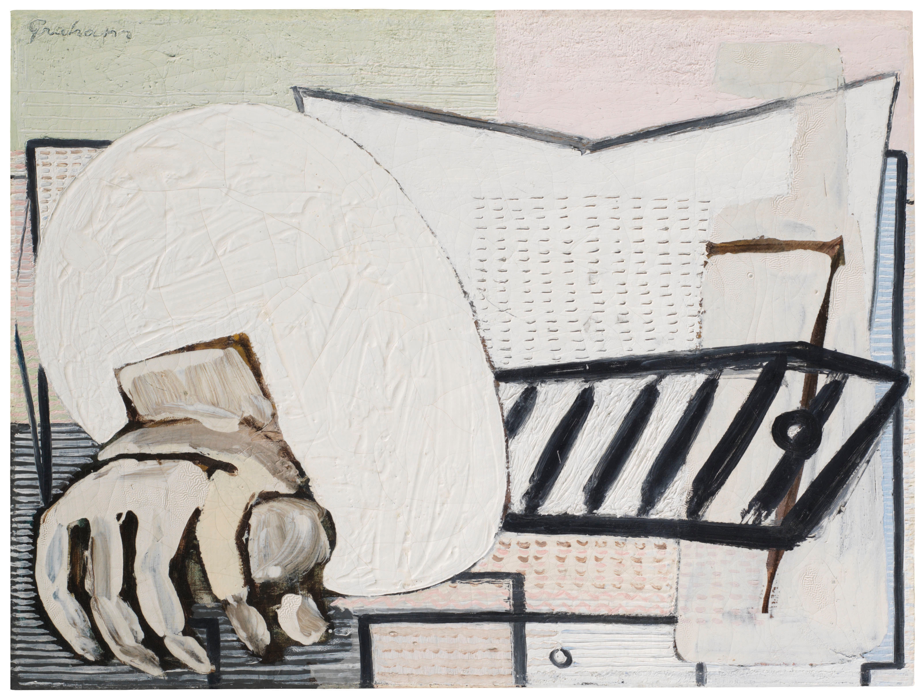 John D. Graham | Still Life with Guitar (1928) | MutualArt