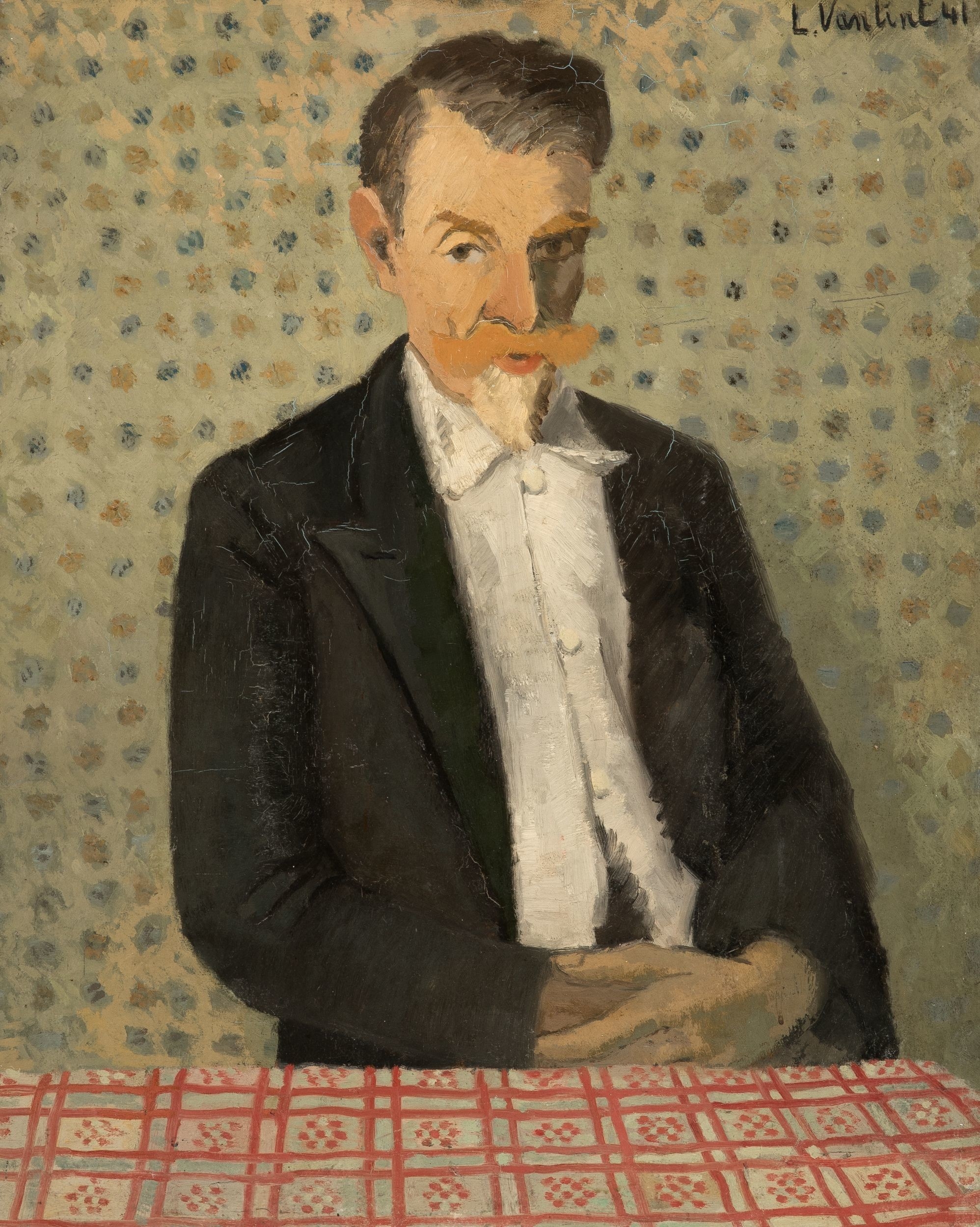 Louis Van Lint | Portrait of my father (1941) | MutualArt