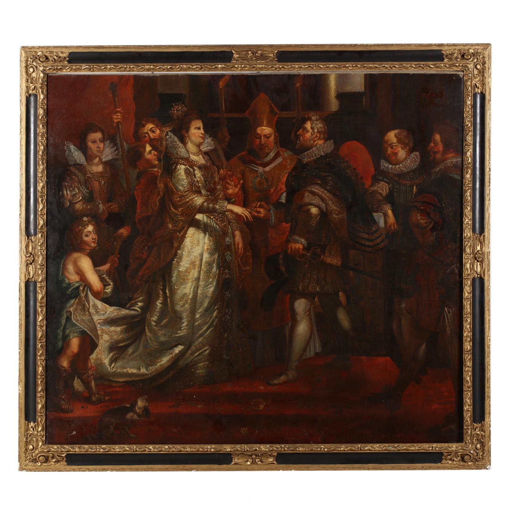 Peter Paul Rubens | The Wedding by Proxy of Marie de Medici to King ...