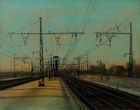 Jean Carzou | La gare de Trappes (1957) | MutualArt