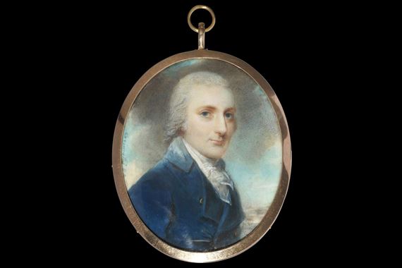 William Grimaldi | Portrait miniature of a Gentleman identified as ‘Mr ...