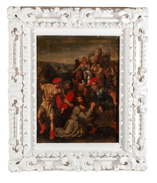Hispano-Flemish School, 17th Century | Christ on the way to Calvary | MutualArt