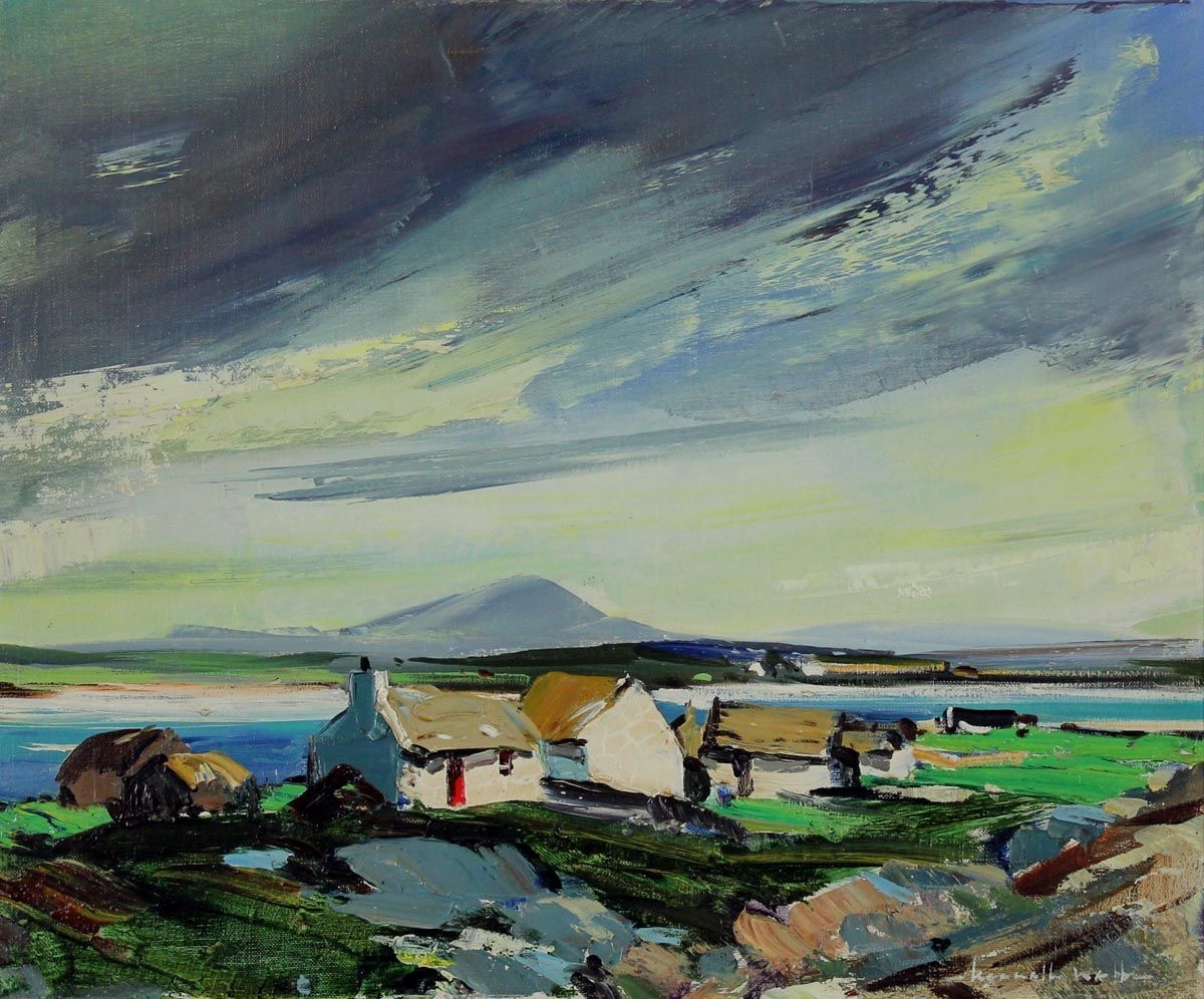 Kenneth Webb | Cottages in Connemara | MutualArt