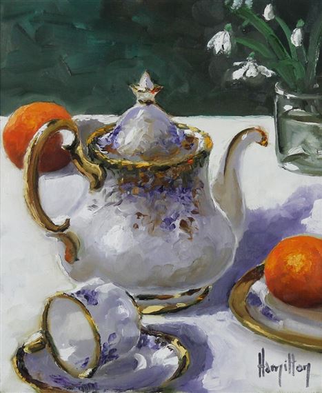 Ken Hamilton | Still Life with Teapot | MutualArt