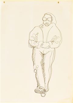 Jean-Michel Basquiat | PORTRAIT OF RENE RICARD | MutualArt