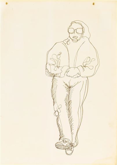 Jean-Michel Basquiat | PORTRAIT OF RENE RICARD | MutualArt