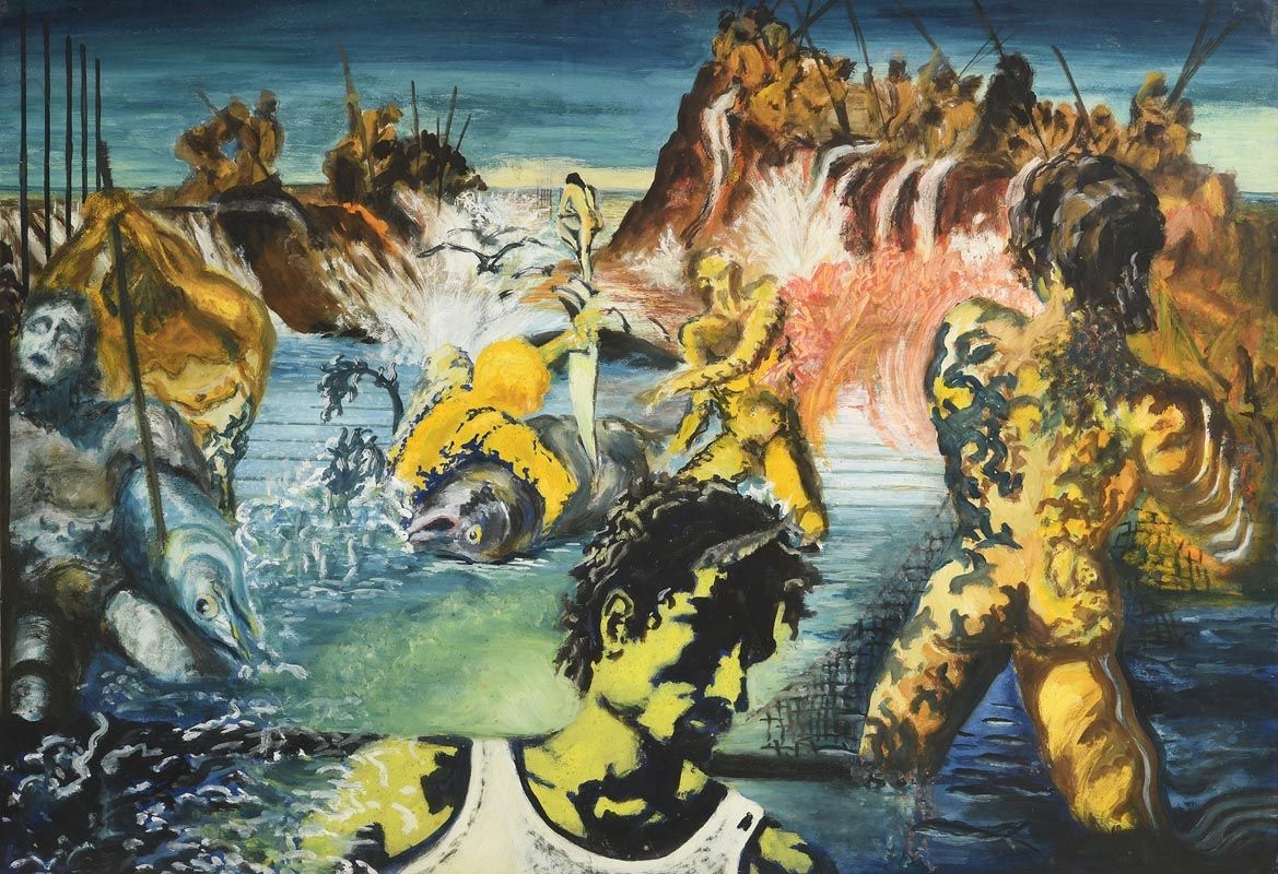 John Doherty | Tuna Fishing, After Salvador Dali (1967/8) (1967 - 1968 ...