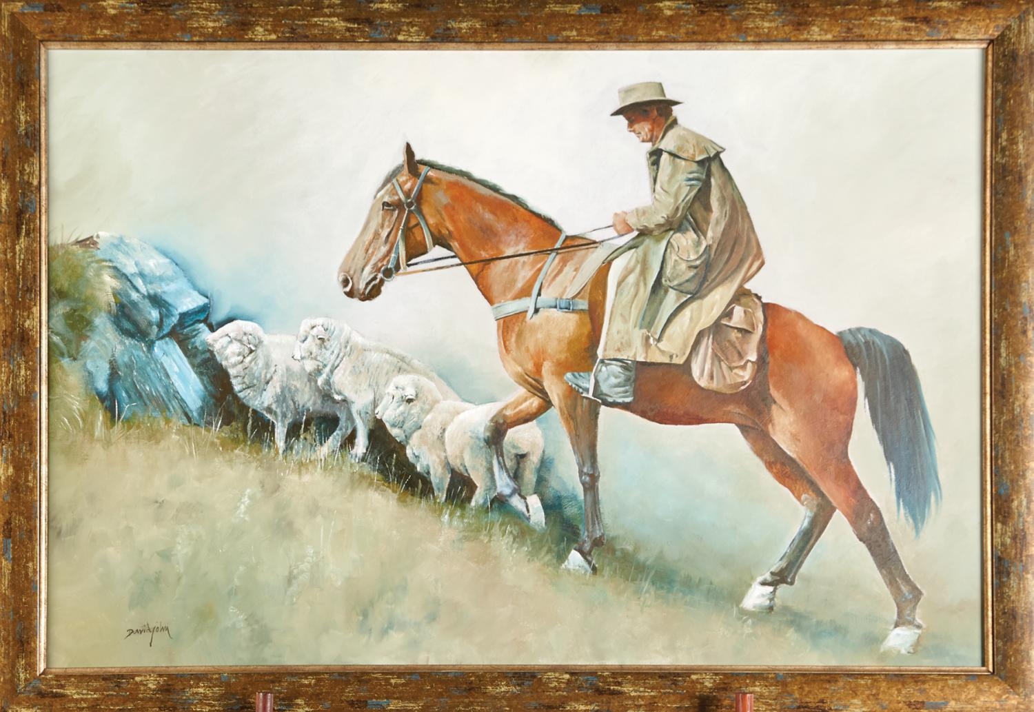 David John | Horse Scene | MutualArt