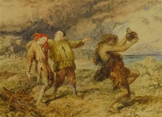 Sir John Gilbert | 'A Most Ridiculous Monster' - Act 2 Scene 2 of The ...