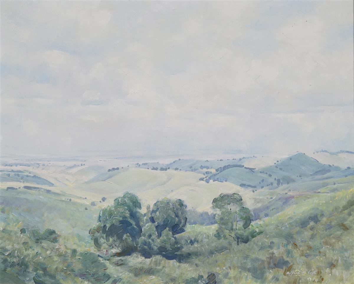 Alfred Herbert Cook | Majestic Strzelecki Ranges, West Gippsland ...