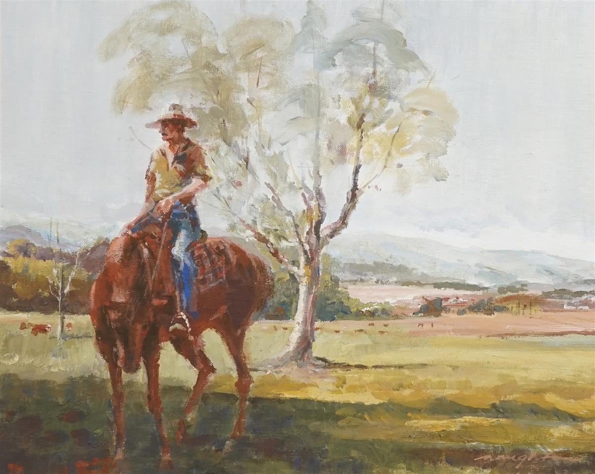 Keith Naughton | Nundle Valley Stockman | MutualArt