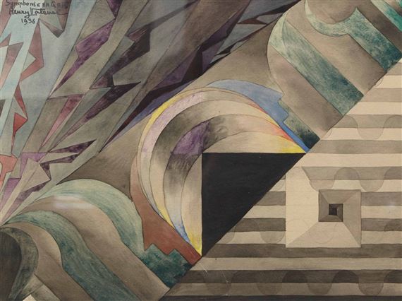 Henry Valensi | Symphonie en gris (1936) | MutualArt