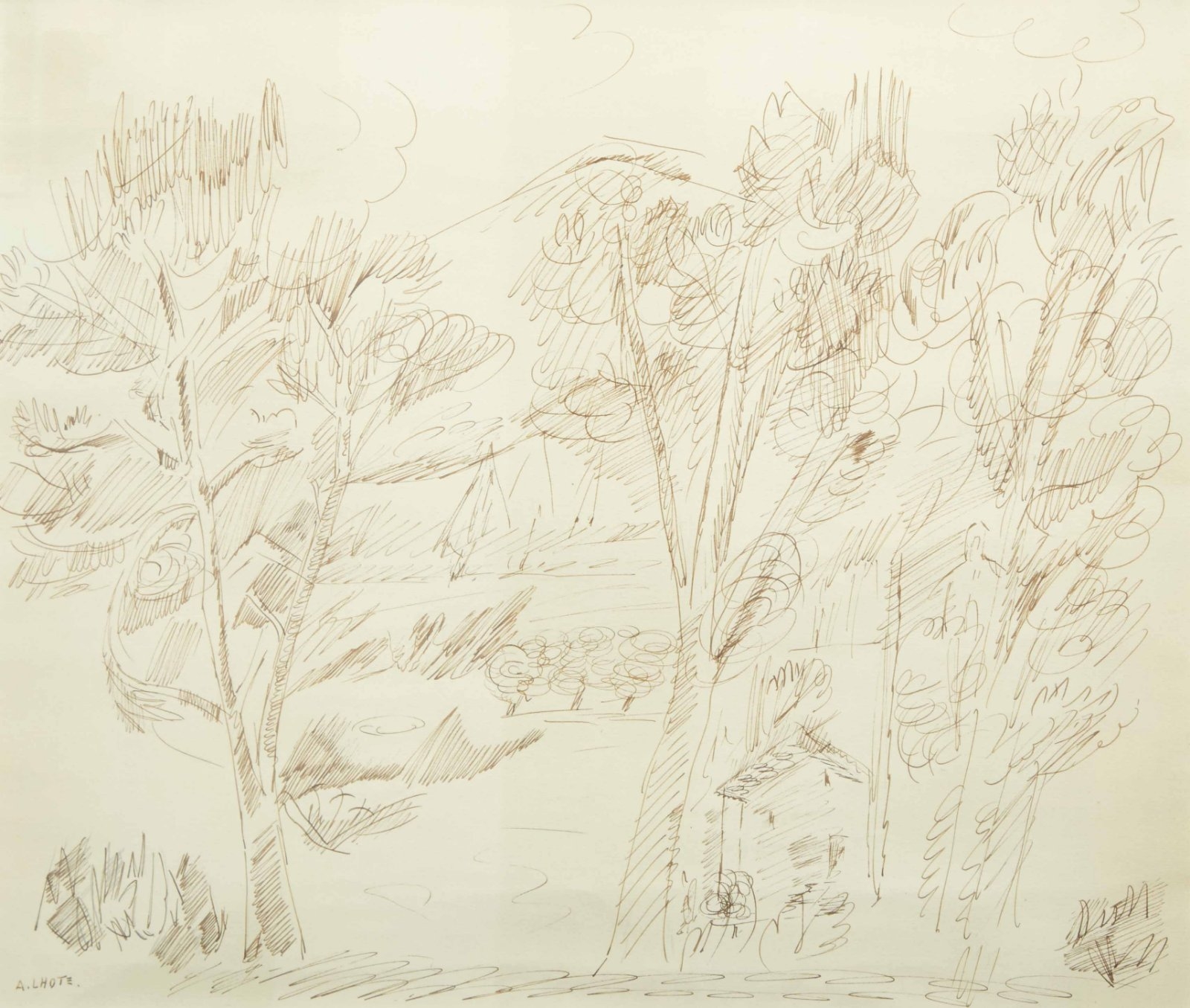 André Lhote | Paysage arboré | MutualArt