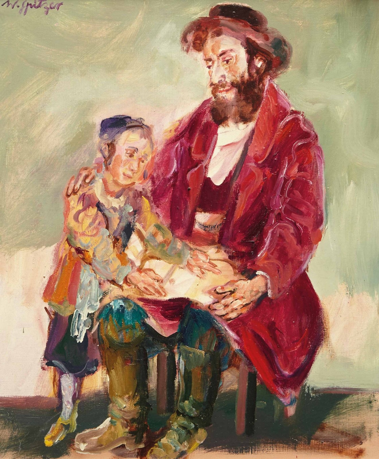 Walter Spitzer | La lecture | MutualArt