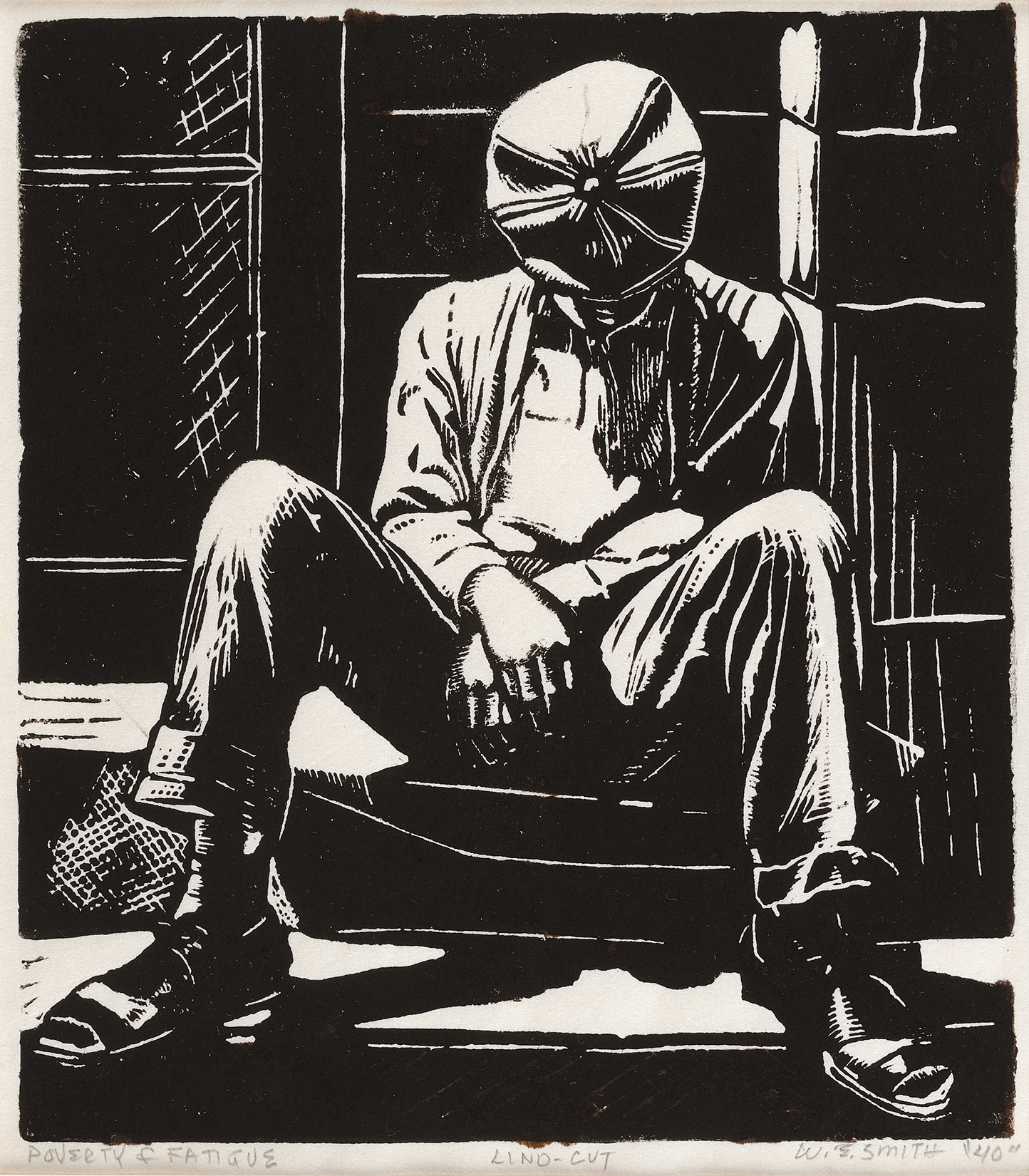 William E. Smith | Poverty and Fatigue (1940) | MutualArt