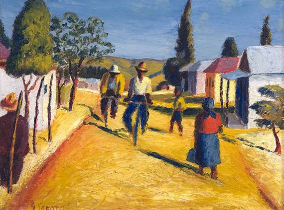 Gerard Sekoto | Saturday Afternoon | MutualArt