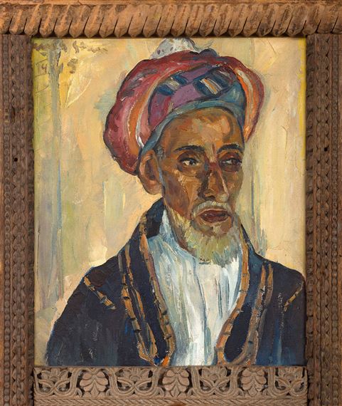 Irma Stern | Arab Priest (1945) | MutualArt