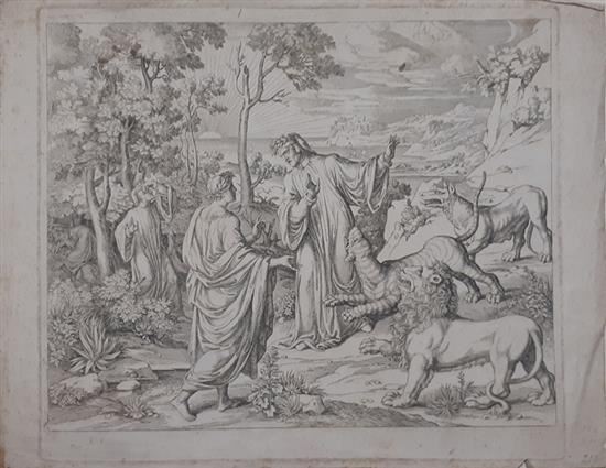 Joseph Anton Koch | Dante and the three beasts (Divine Comedy, Inferno ...