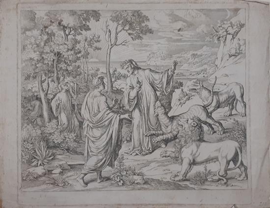 Joseph Anton Koch | Dante and the three beasts (Divine Comedy, Inferno ...