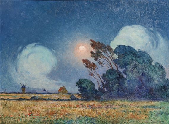 Fernand Loyen de Puigaudeau | Coup de vent au soleil couchant | MutualArt