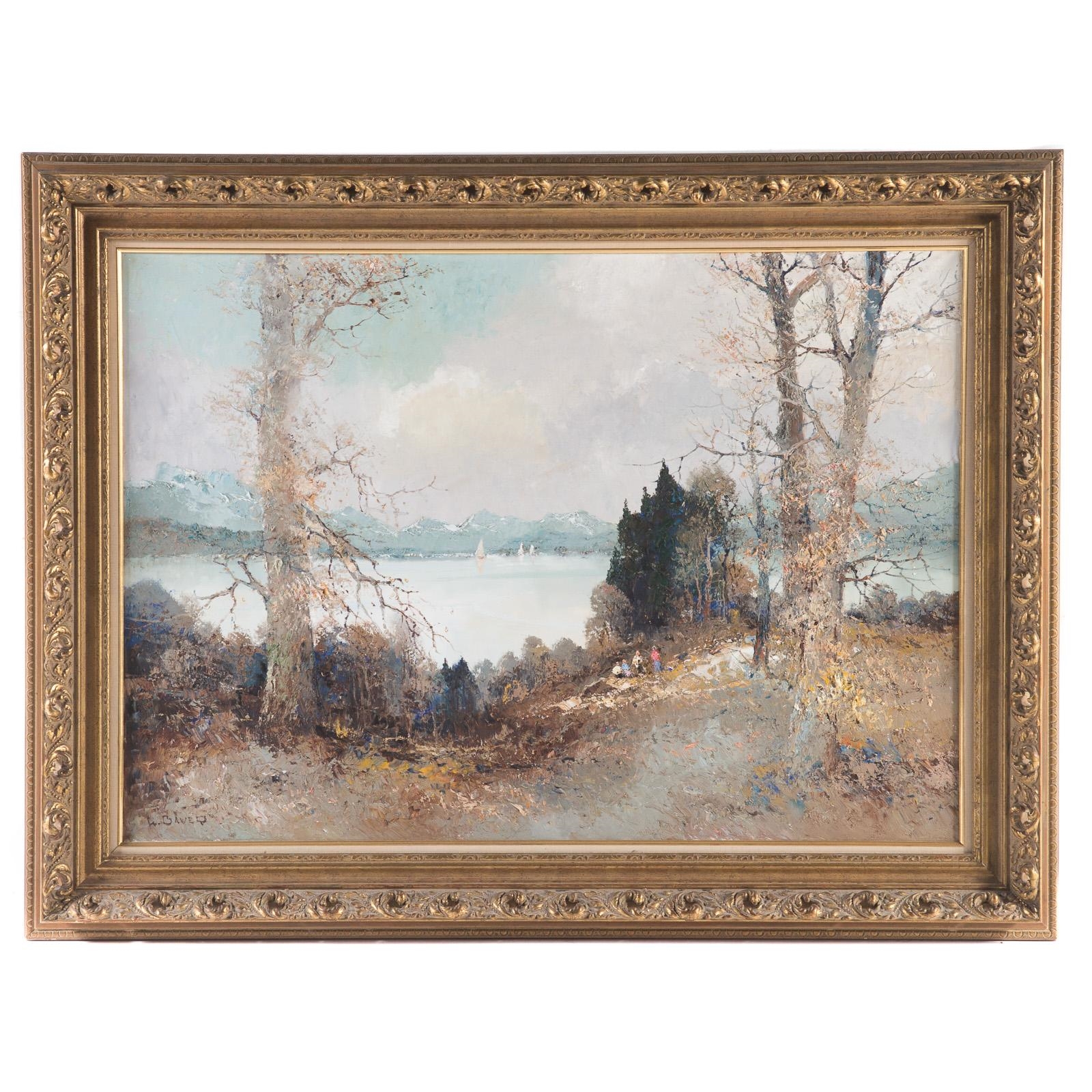 Willi Bauer | SAILBOATS IN A COVE | MutualArt