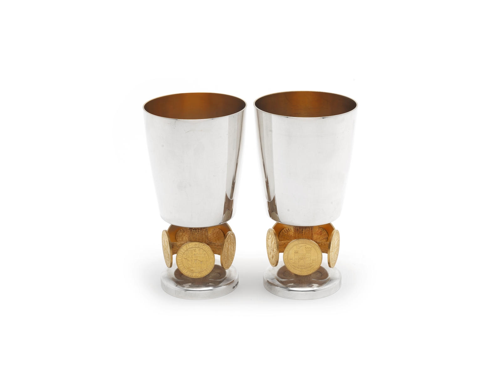 Stuart Devlin | 'Bristol 600' commemorative goblets (1973) | MutualArt